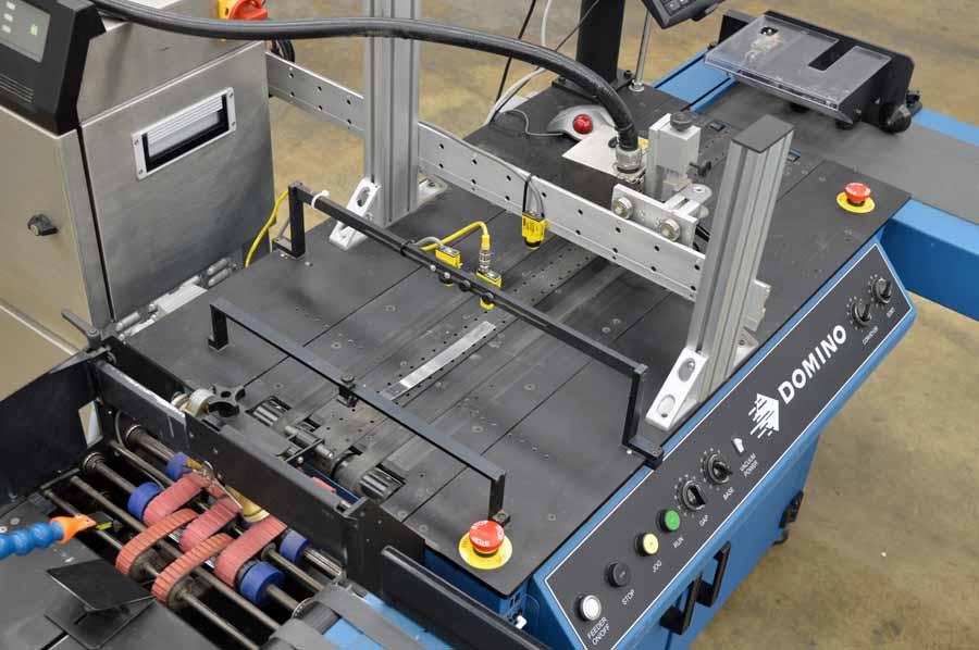 Lot #27: 2006 Domino High Speed Inkjet Addressing System w/ SureFeed ...